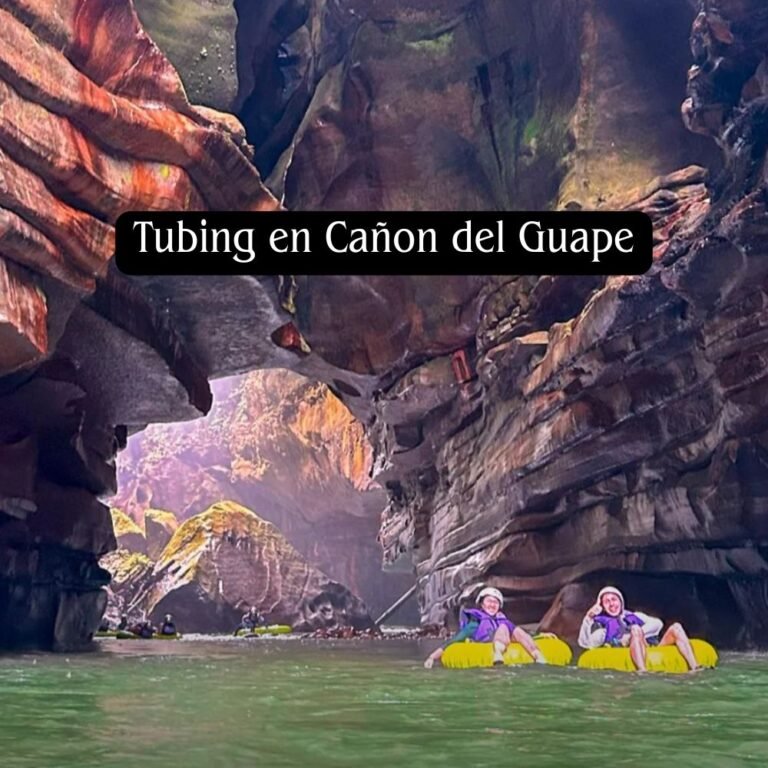 Tour al Cañon del Guape en Tubing - Descubre Colombia con Aventureros 360